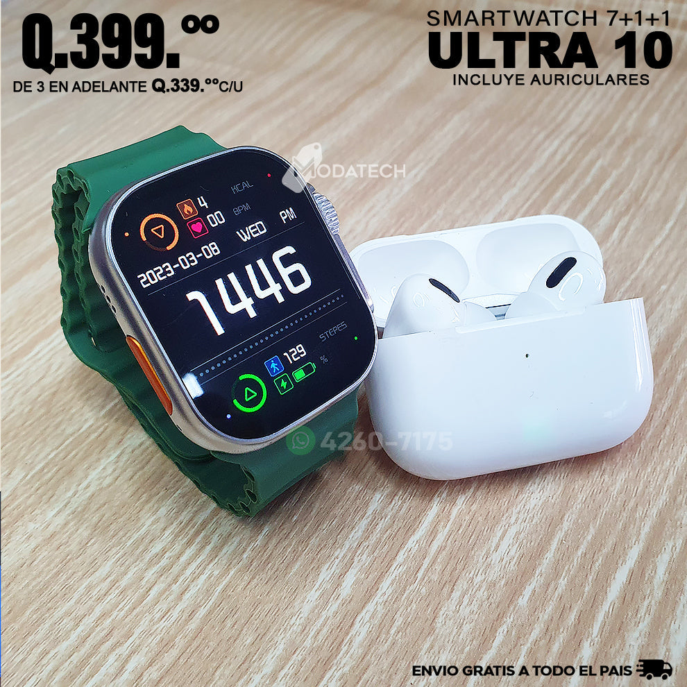 Smartwatch WS10 Ultra – Modatechgt.shop